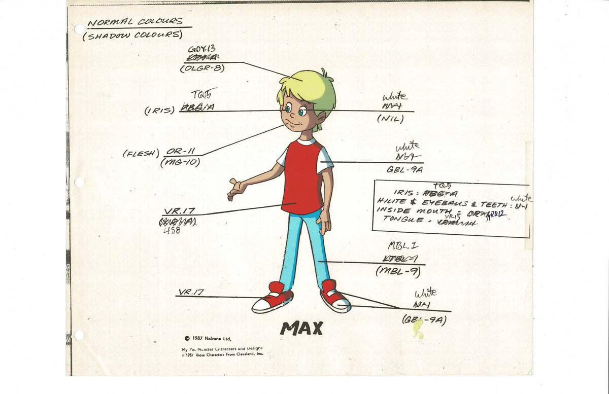 My Pet Monster Character model cel EX3908– Animation Legends