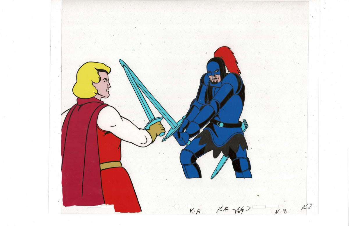 King Arthur and the Knights of Justice Animation Cel EX3227– Animation ...