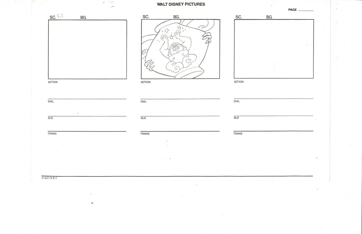 Hercules (Series, Disney) animation storyboard handrawn EX4207 ...