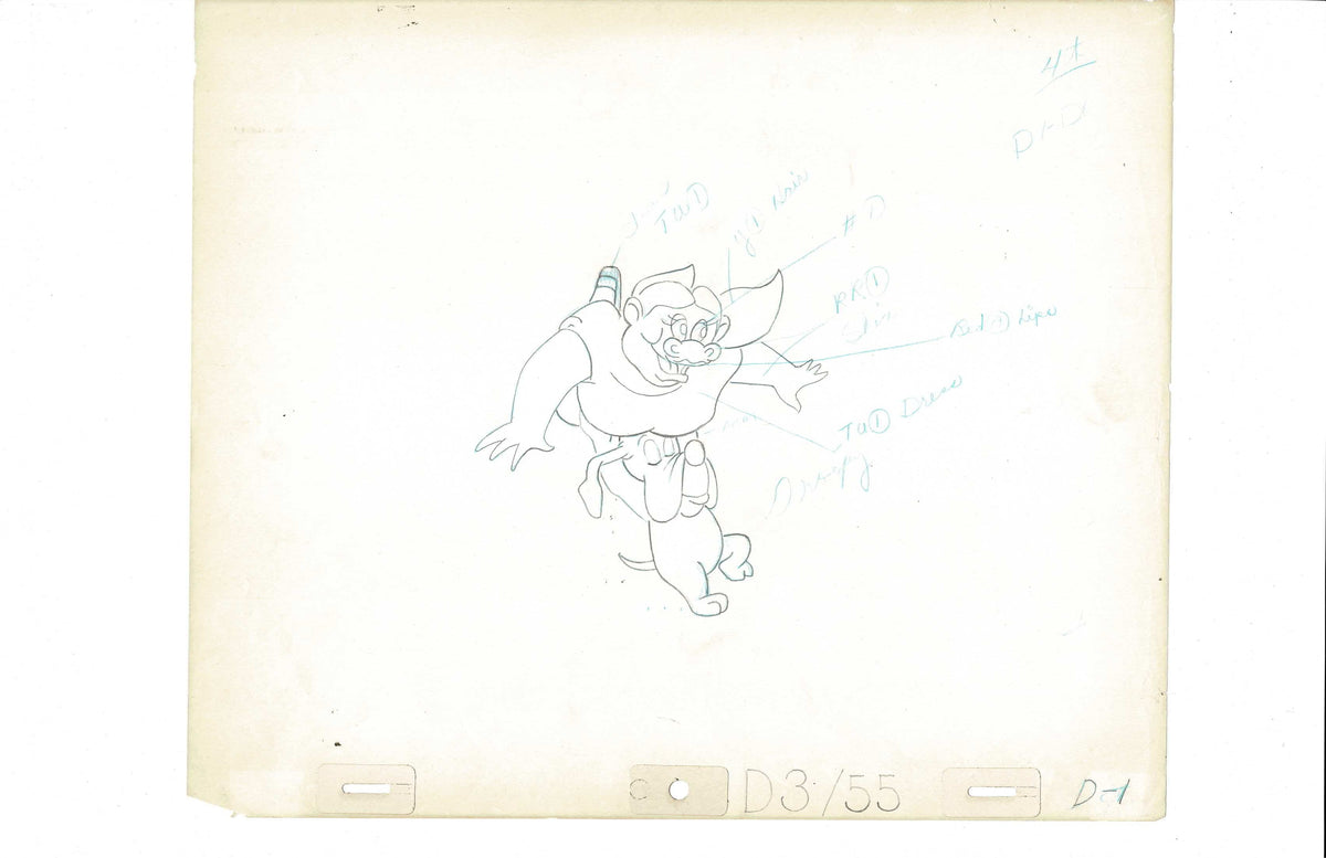 Droopy animation sketch EX4226– Animation Legends