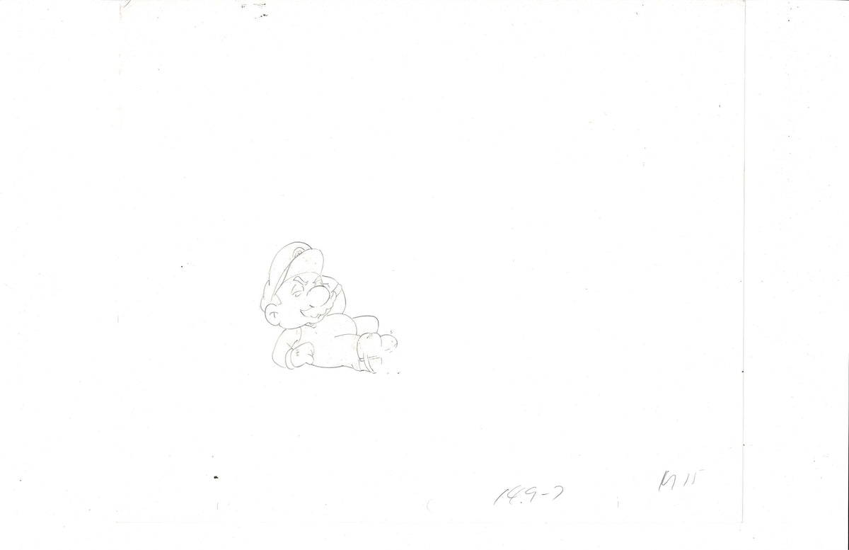 Super Mario Bros World sketch EX4803– Animation Legends