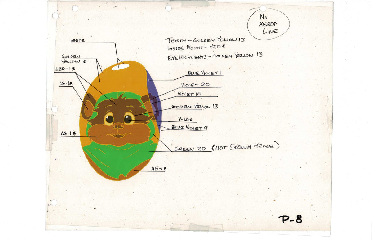Star Wars: Ewoks character model cel EX4855– Animation Legends
