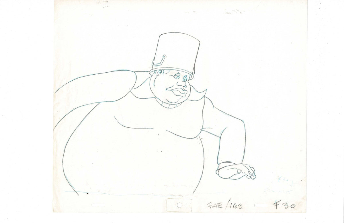Fat Albert sketch EX5433– Animation Legends