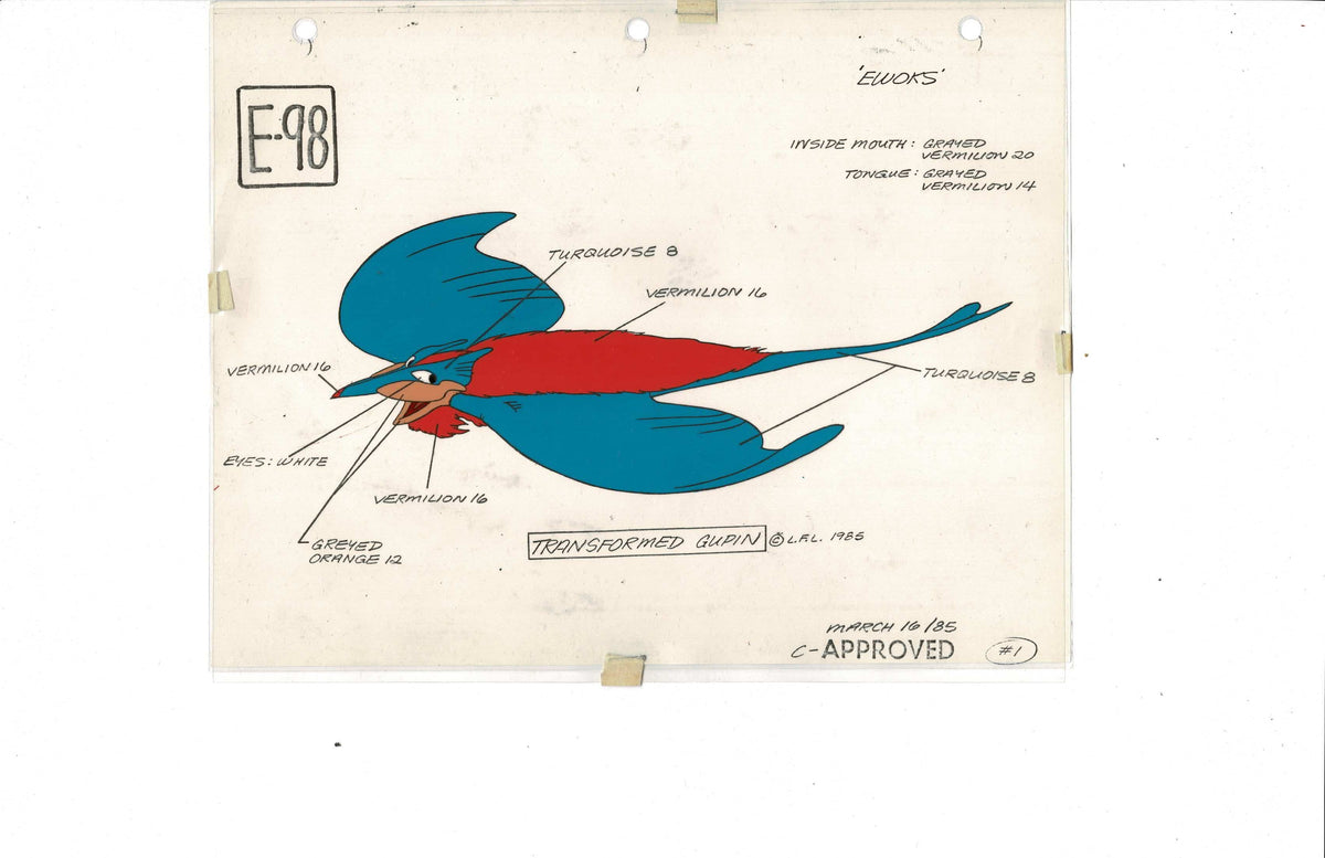 Star Wars Ewoks cel Model EX6725– Animation Legends