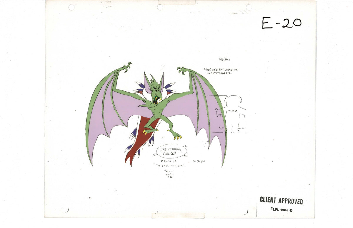 Star Wars Ewoks cel model EX6727– Animation Legends