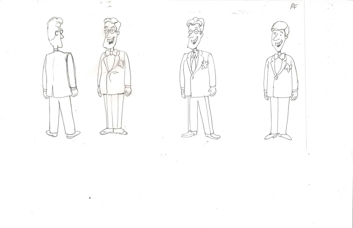 Doug concept sketch model EX7431– Animation Legends