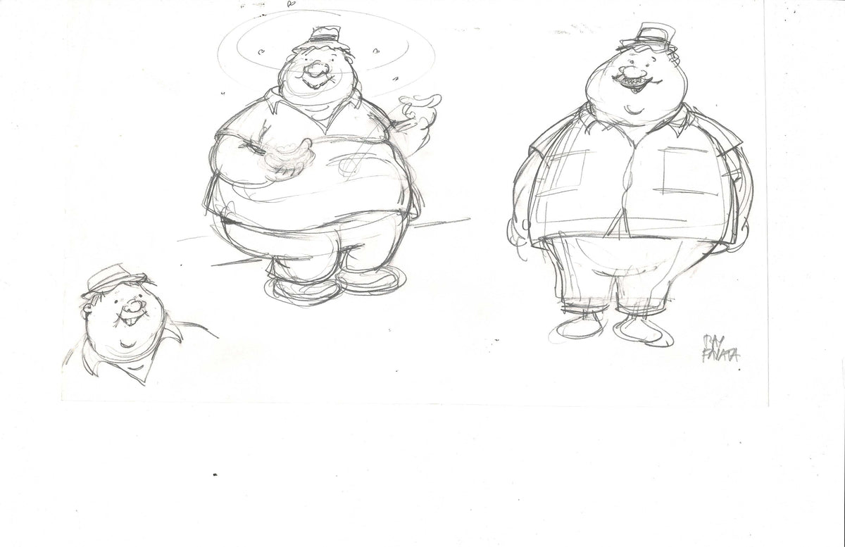 Doug concept sketch model EX7433– Animation Legends