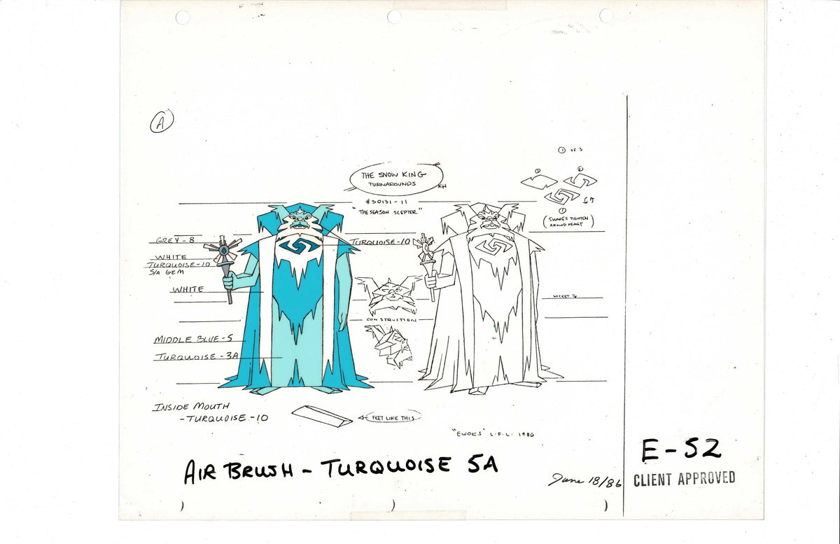 Star Wars: Ewoks model cel EX7596– Animation Legends